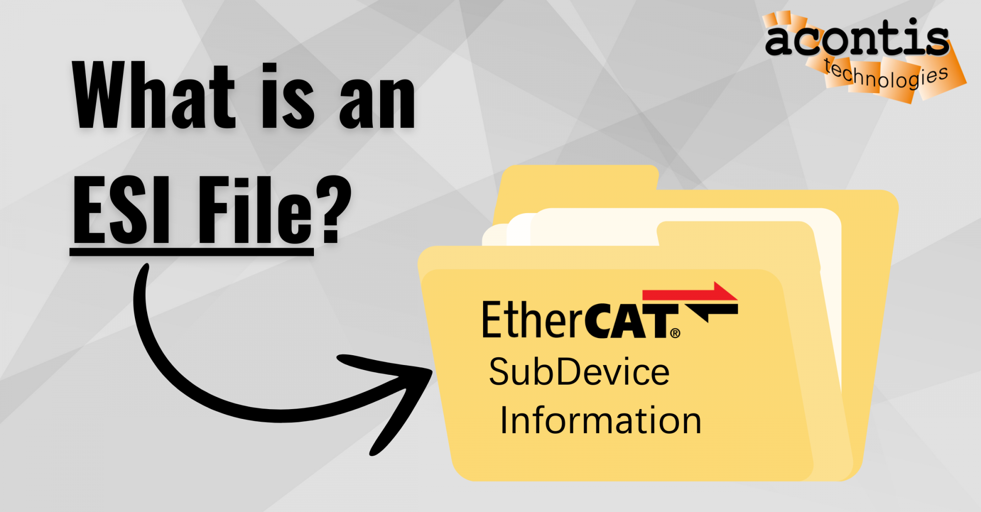 Understanding EtherCAT ESI Files - acontis