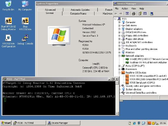 RTOS32Win - cost effective Windows® real-time platform - acontis